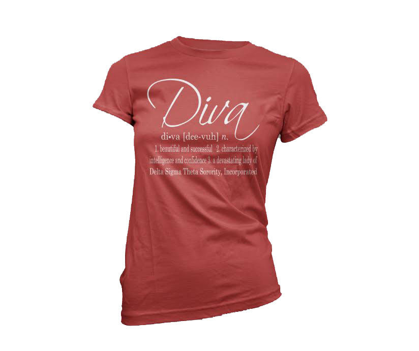 DIVA Definition Tee – Define Me Greek