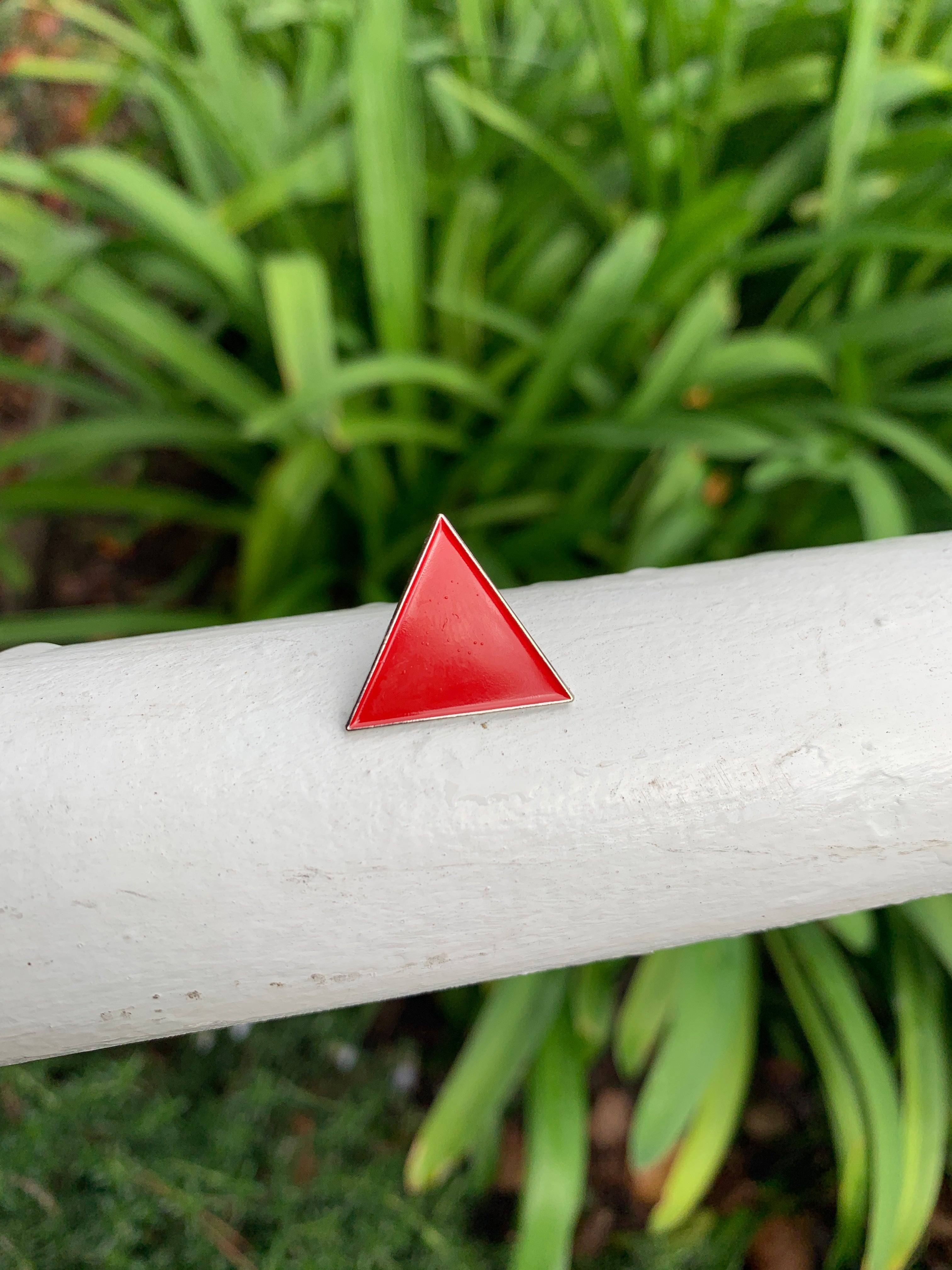 Pyramid Lapel Pin – Define Me Greek
