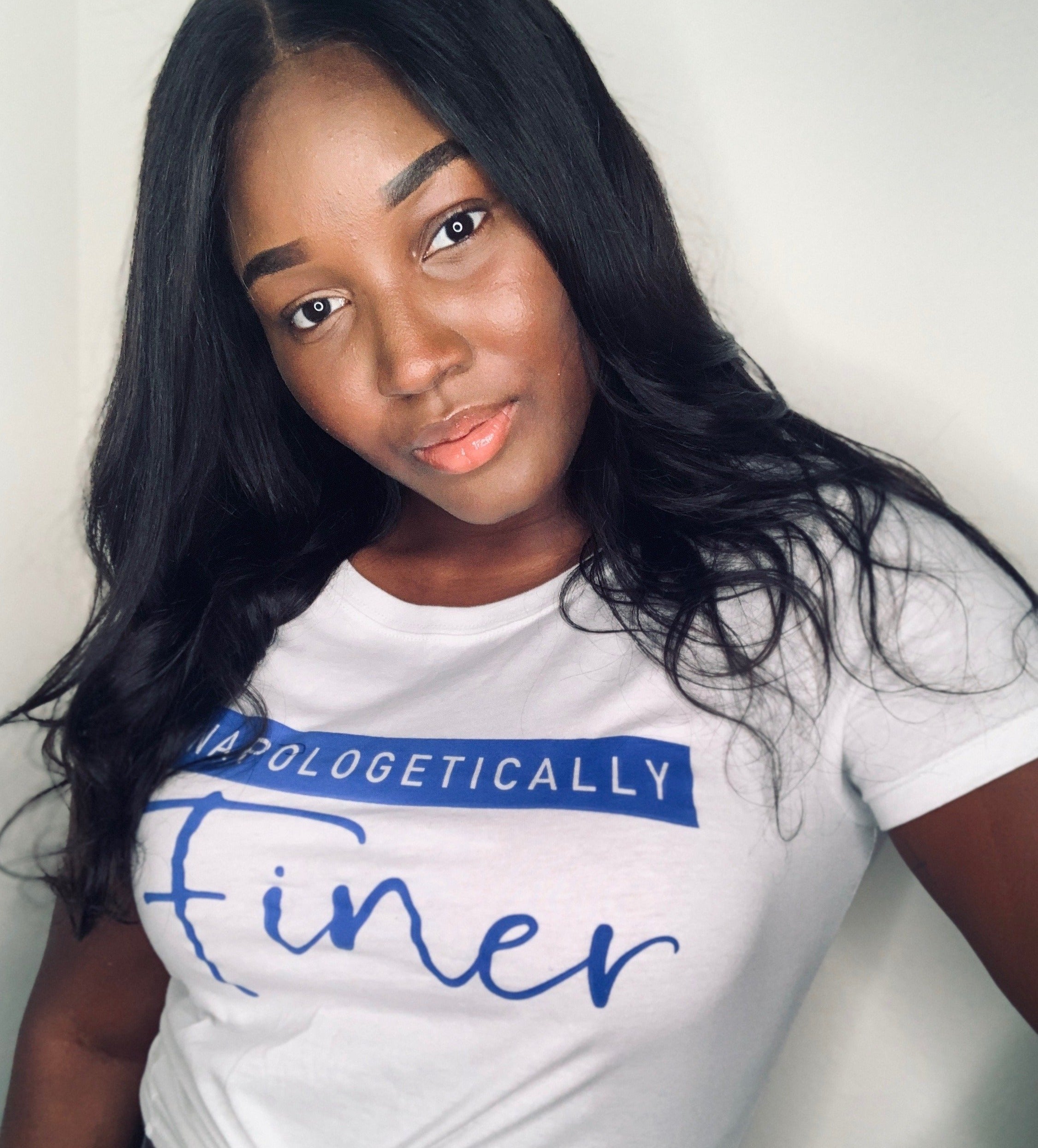 Unapologetically Finer tee – Define Me Greek