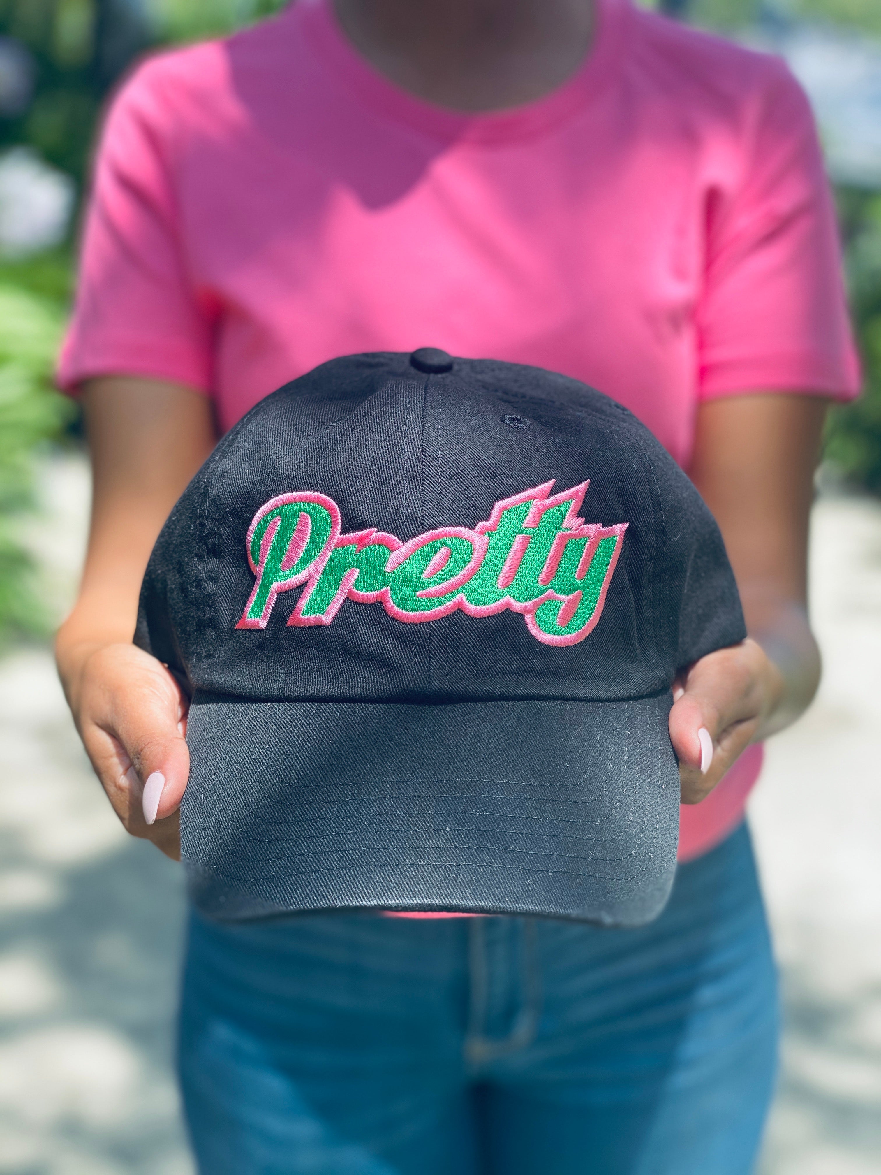 Pretty Hat [Black] – Define Me Greek